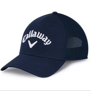 Callaway | Accessories | Callaway Tour Mesh Adjustable Golf Cap Navy ...